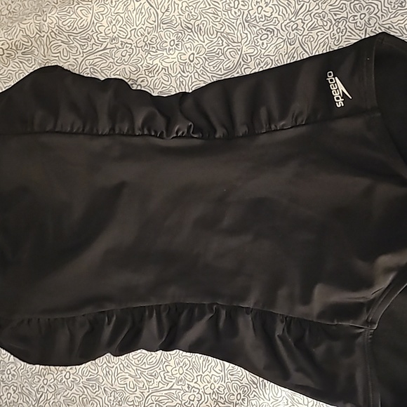 Speedo | Swim | Speedo Solid Shirred Tank One Piece Womens Swimsuit ...
